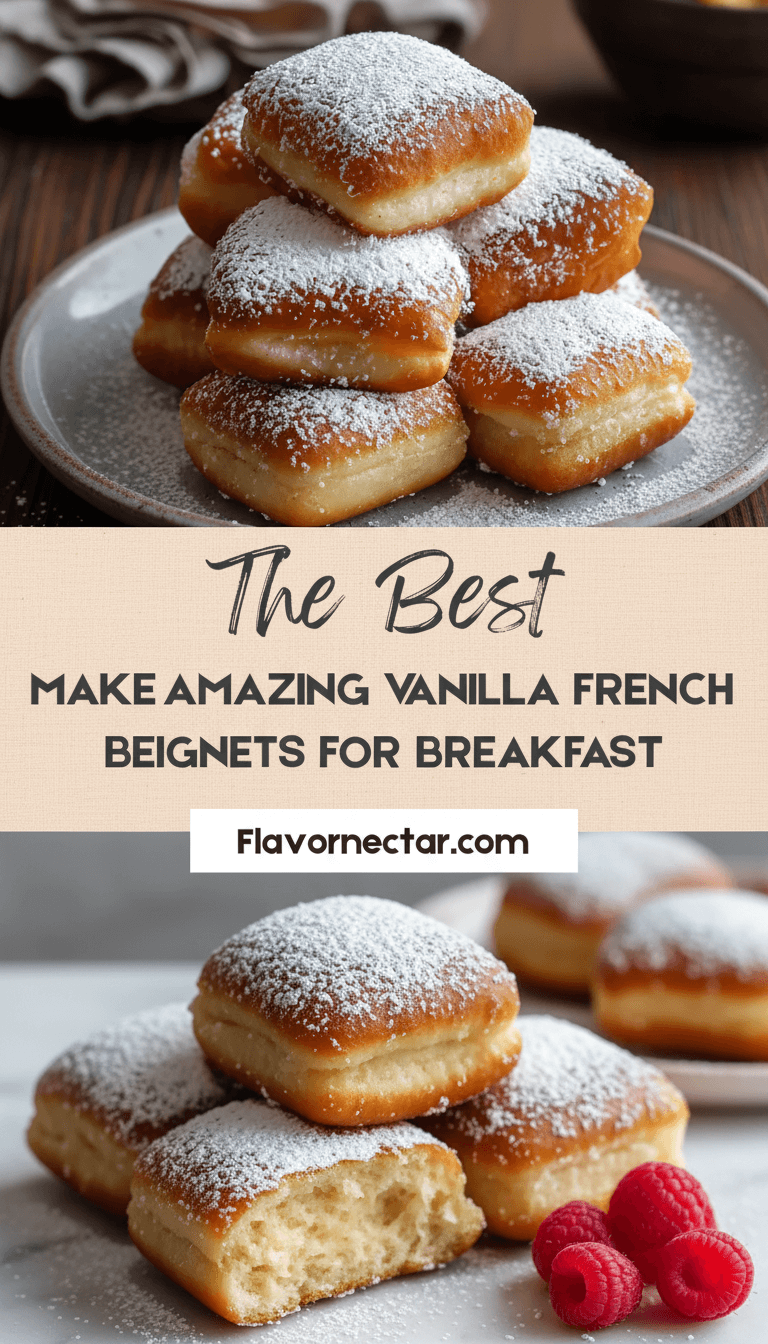 Vanilla French Beignets Recipe – Kitchen Dop