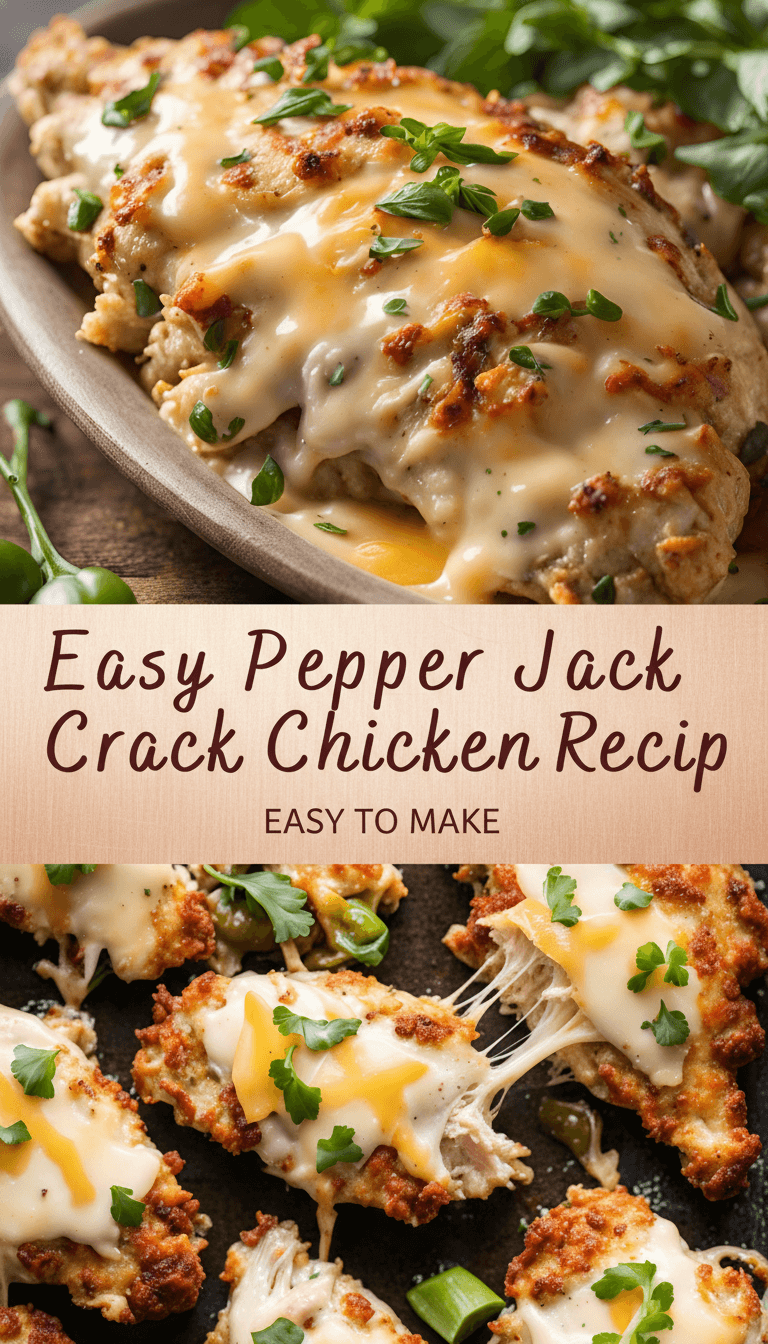Easy Pepper Jack Crack Chicken – Kitchen Dop