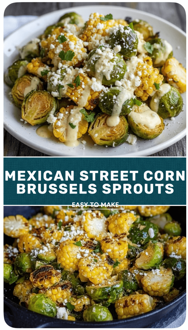 Mexican Street Corn Brussels Sprouts – Kitchen Dop