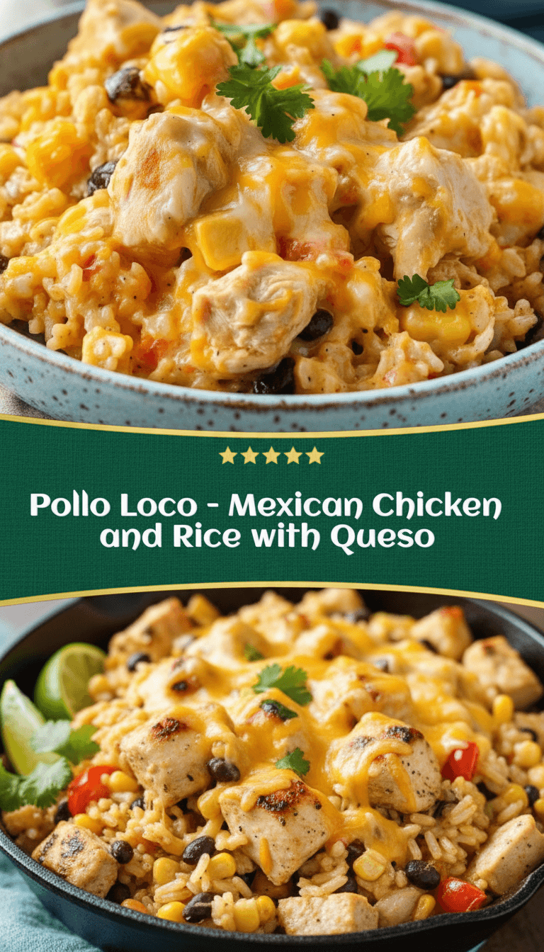 Pollo Loco Mexican Chicken Rice Queso – Kitchen Dop